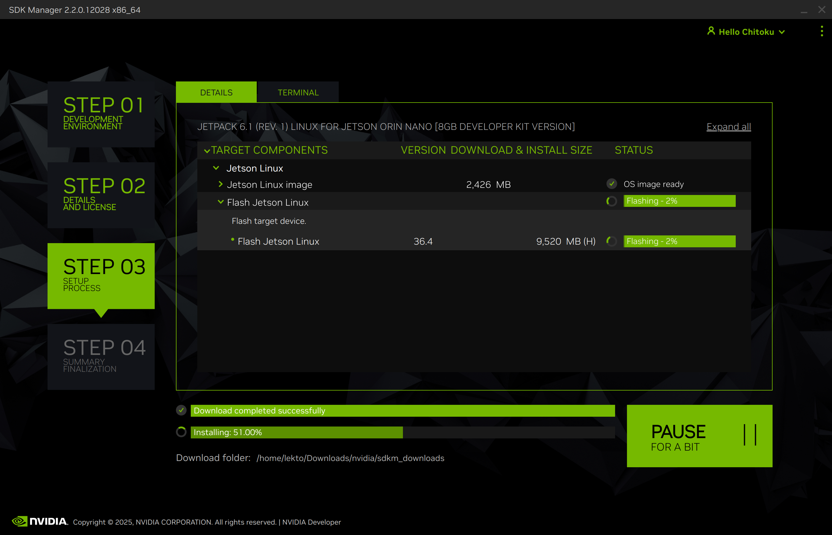 🛸 Initial Setup (SDK Manager method) - NVIDIA Jetson AI Lab